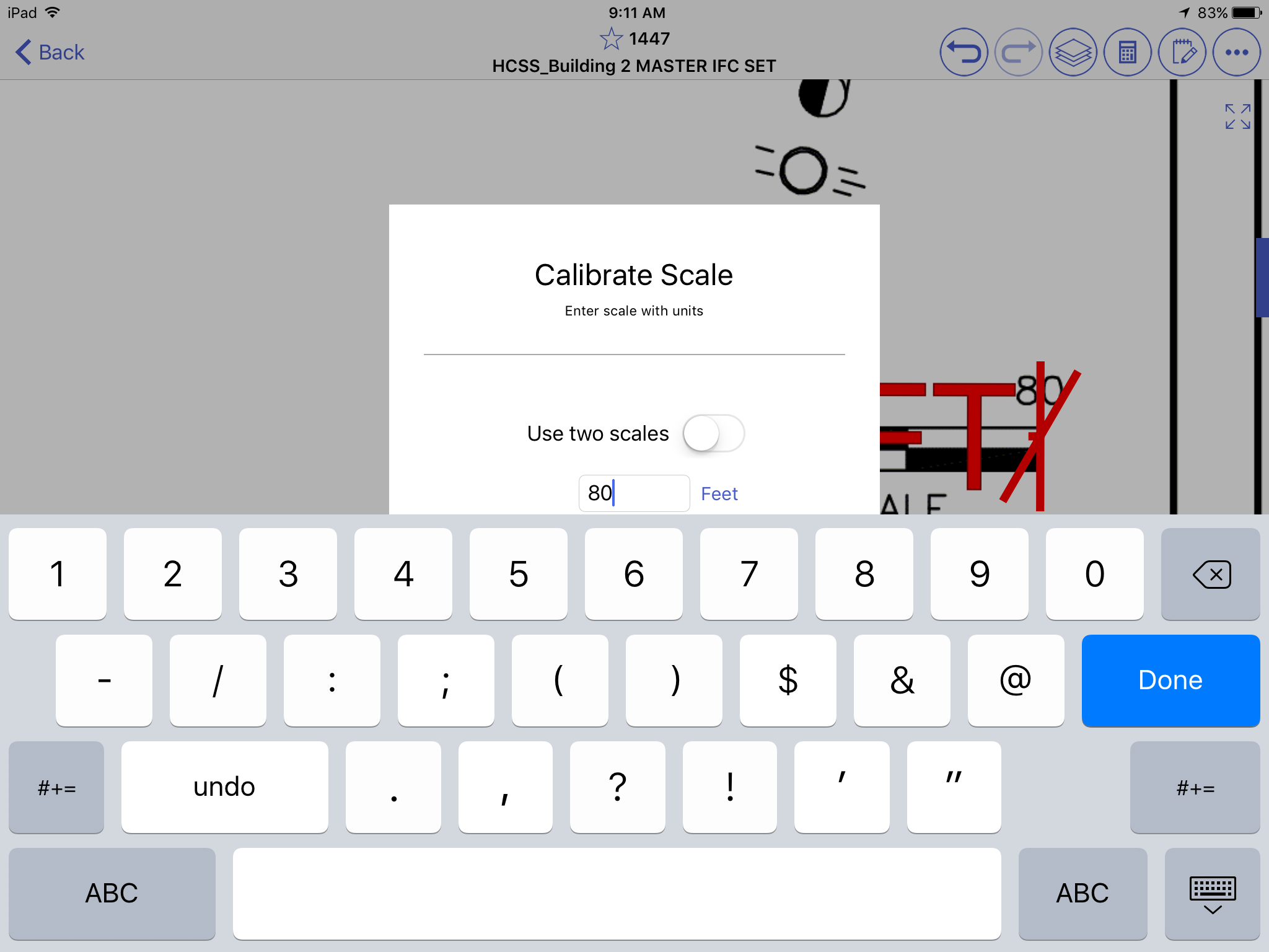 How to Set Scale Calibrations for HCSS Plans