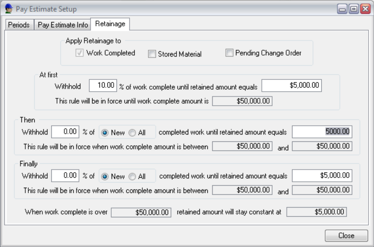 How to Get HeavyJob to Calculate Retainage