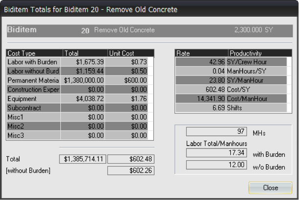 (Part 4) HeavyBid Tutorial: Estimate Entry