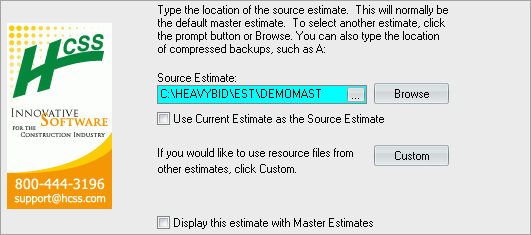 (Part 3) HeavyBid Tutorial: Estimate Setup