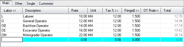 (Part 3) HeavyBid Tutorial: Estimate Setup