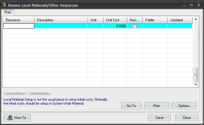 (Part 3) HeavyBid Tutorial: Estimate Setup
