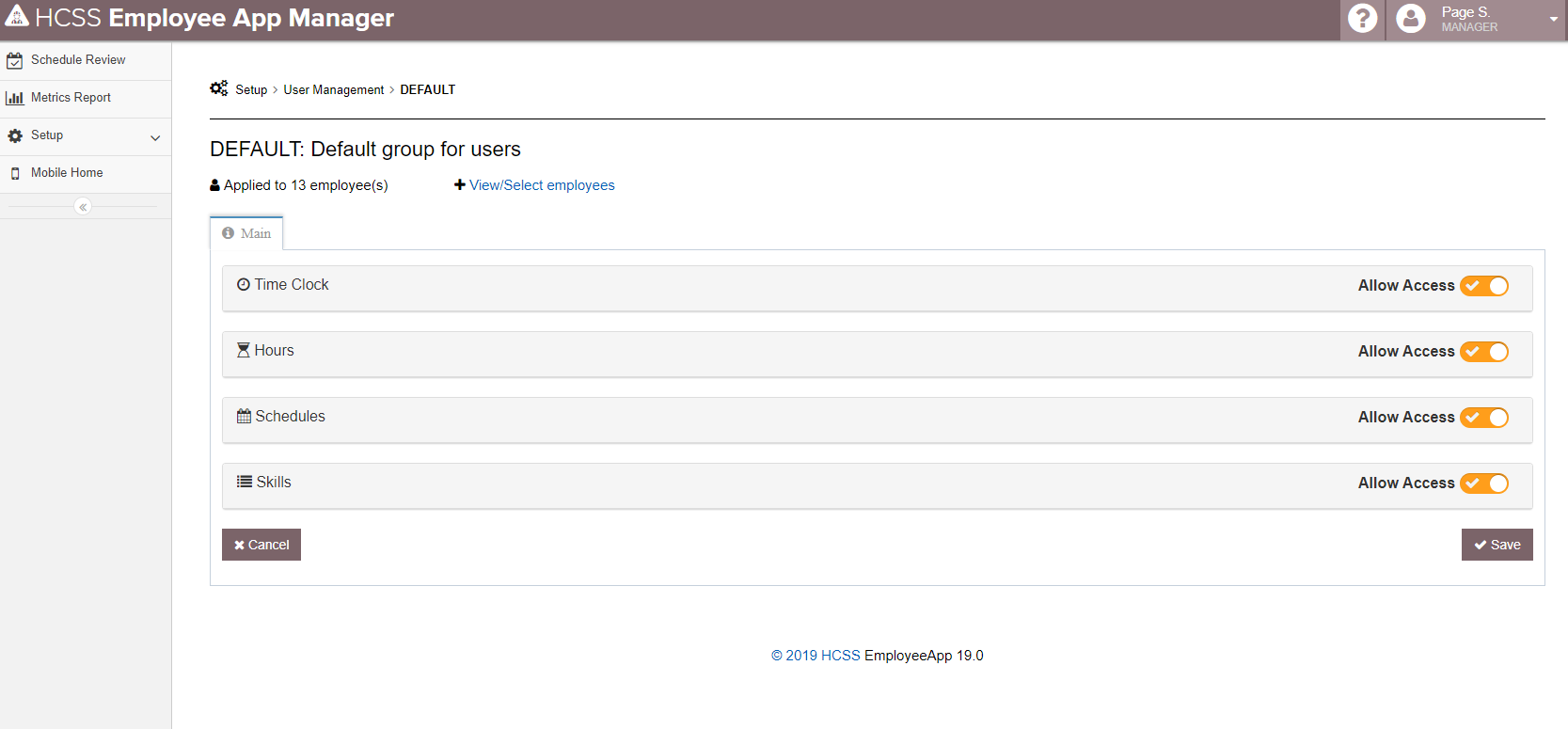 How to Customize Dashboard in Employee App