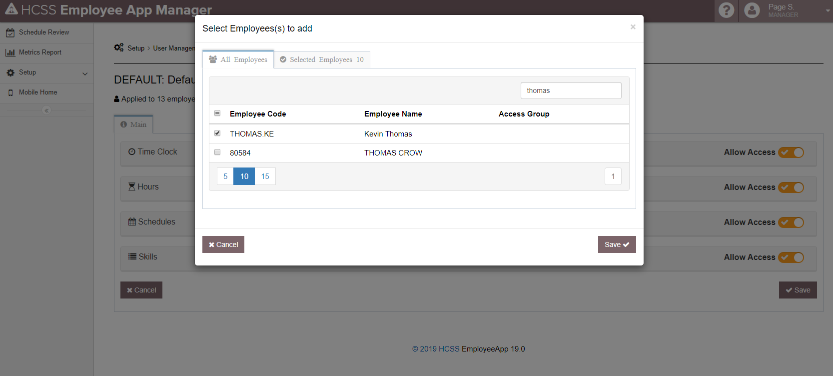 How to Customize Dashboard in Employee App