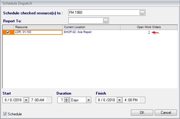 How to View Equipment360 Work Orders in Dispatcher