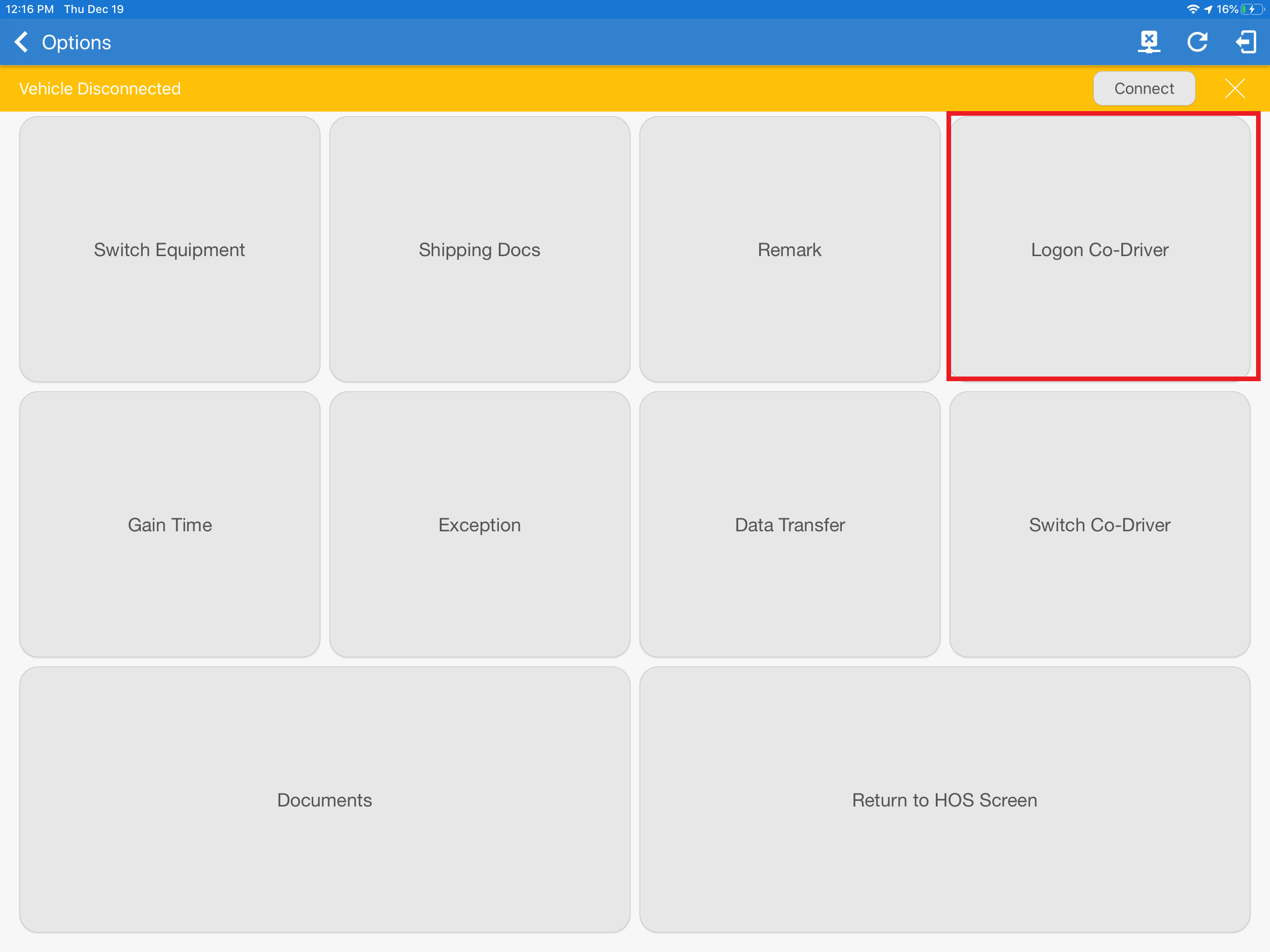 How To Log In As a Co-Driver