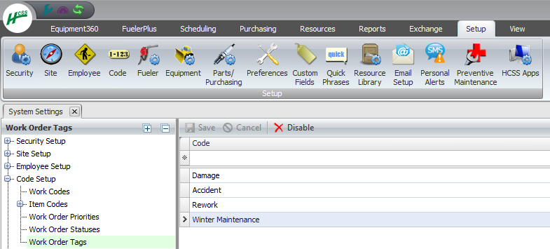 How to Set Up Work Order Tags