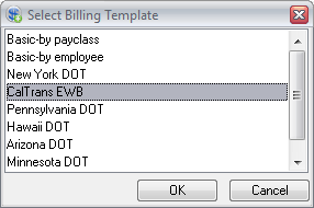How to Set a Default Billing Template for T&M Billing
