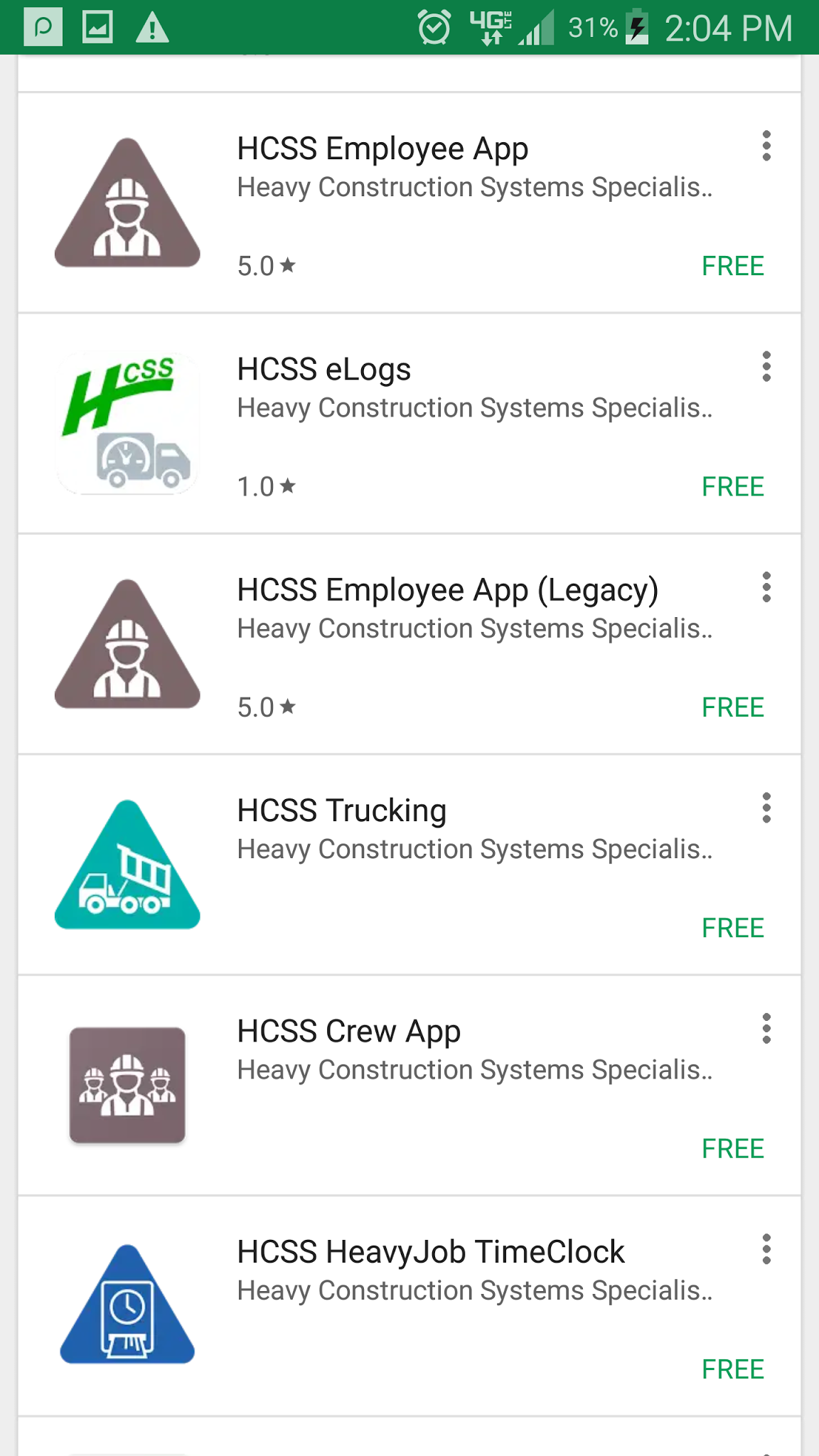 How to Install HCSS Employee Product Suite Apps on iOS/Android Mobile Devices