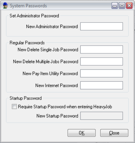 HeavyJob: How to Change System Passwords