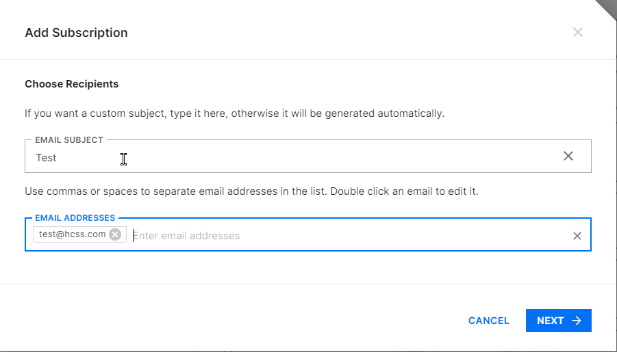 How to Schedule a Report/Dashboard in HCSS Insights