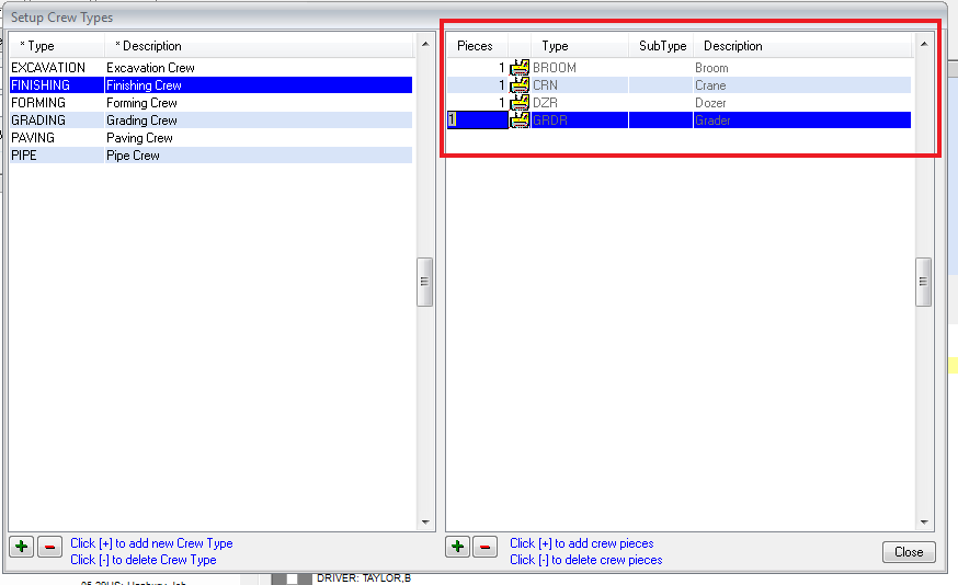 How to Set Up Crew Types in HCSS Dispatcher
