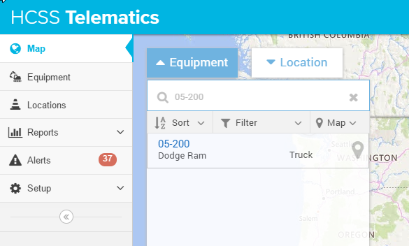 How to View History Trails for Equipment