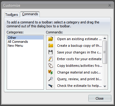 How to Customize the HeavyBid Toolbar