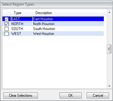 How to Clear Resource Panel Region Filter