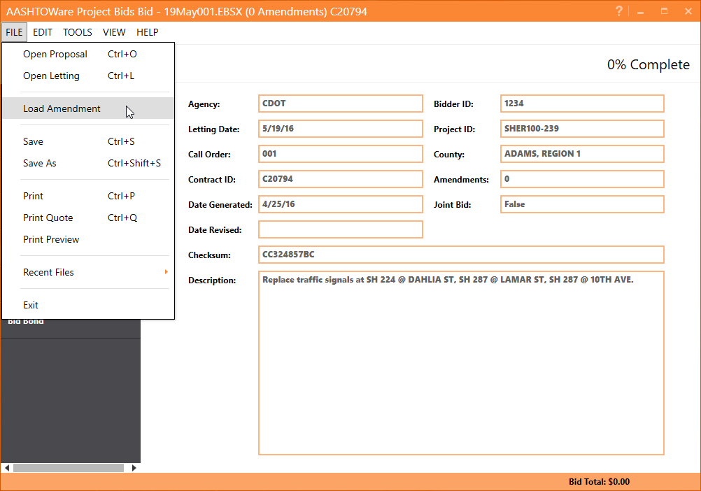 How to Use AASHTOWARE