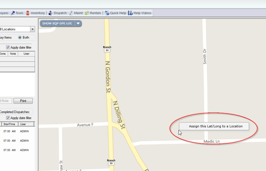 How to Pin a Location in Map View