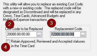 How to Replace a Cost Code in HeavyJob Manager