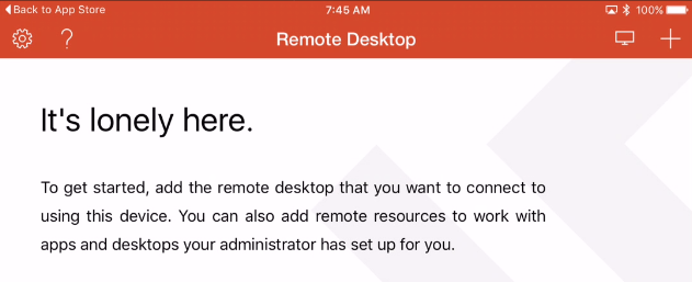Installing the Cloud Workspace RDP Client on iOS Devices