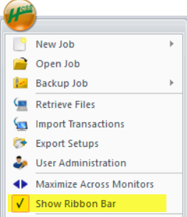 How to Minimize or Expand the (Ribbon) Toolbar