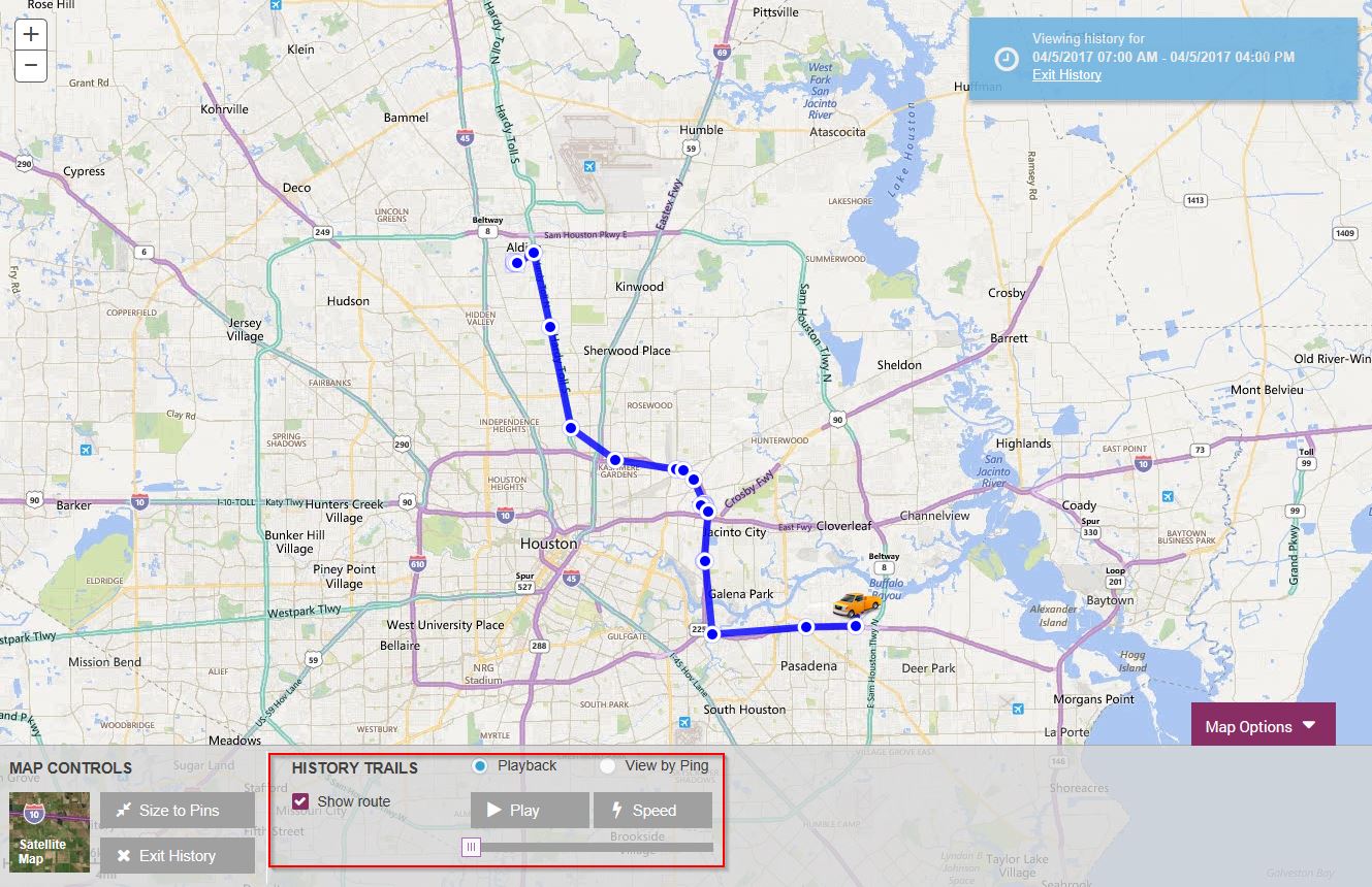 Dispatcher Map View (2017)