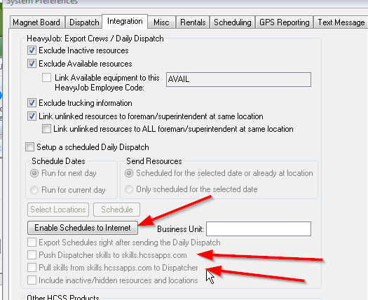 How To Setup Dispatcher Skills Sync