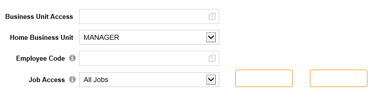 Job Select Options Missing from User Detail Page in Credentials