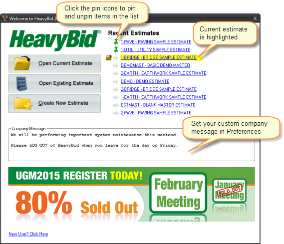 What's New - HeavyBid 2015