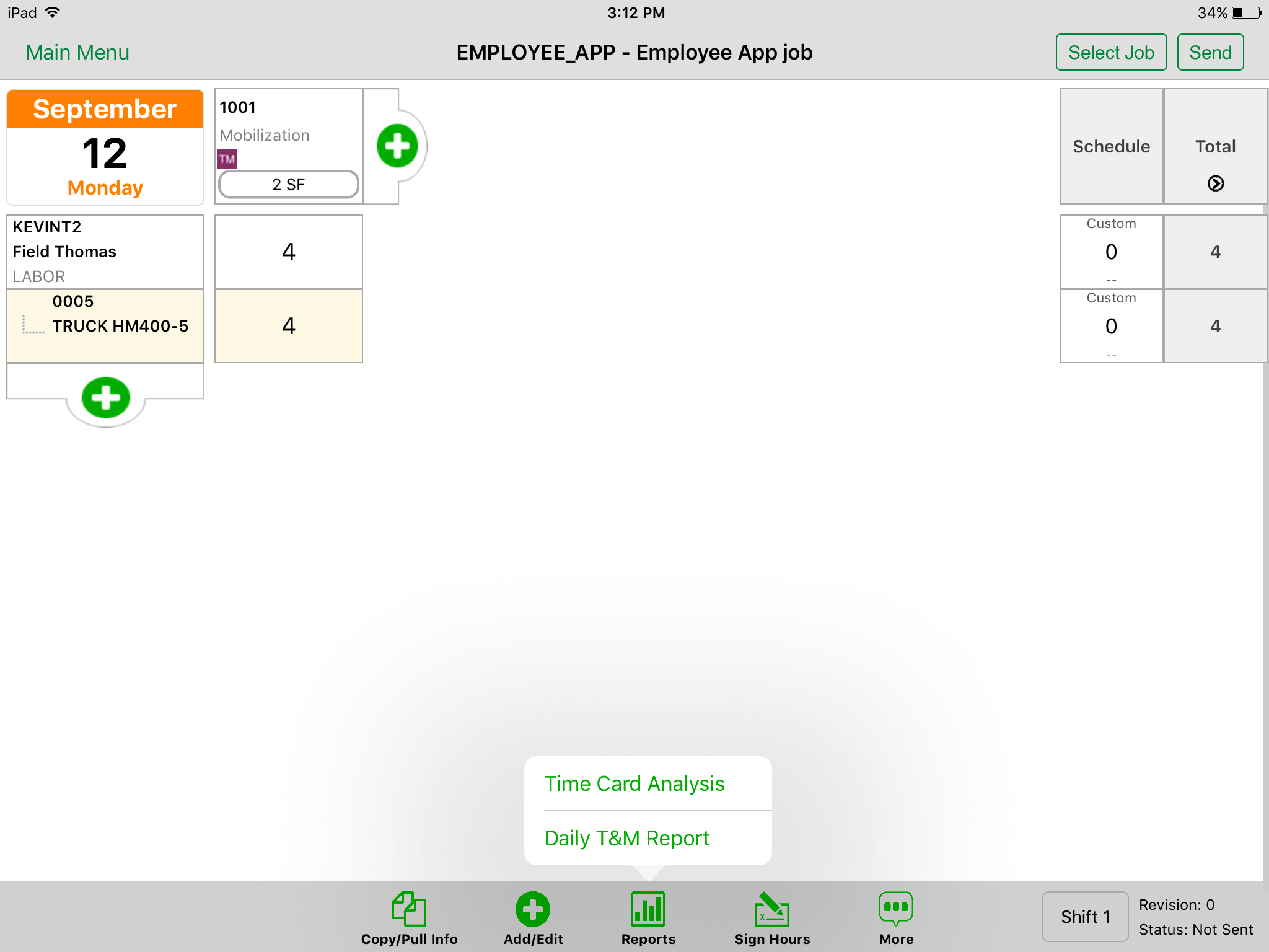 How to Create a T&M Report on HCSS Field Mobile