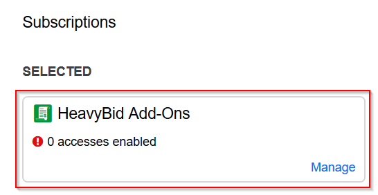How to Add HeavyBid Pre-Construction Access to a Subscription Group