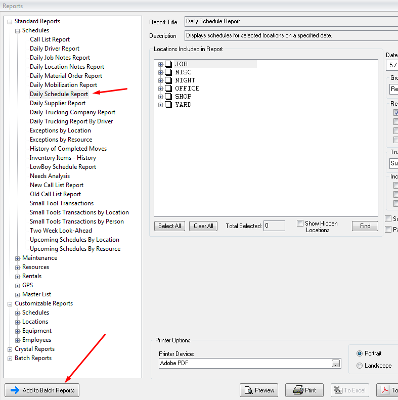 How to Add a Report to Batch Report