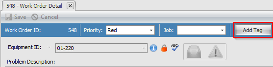 How to Apply Tags to Work Orders