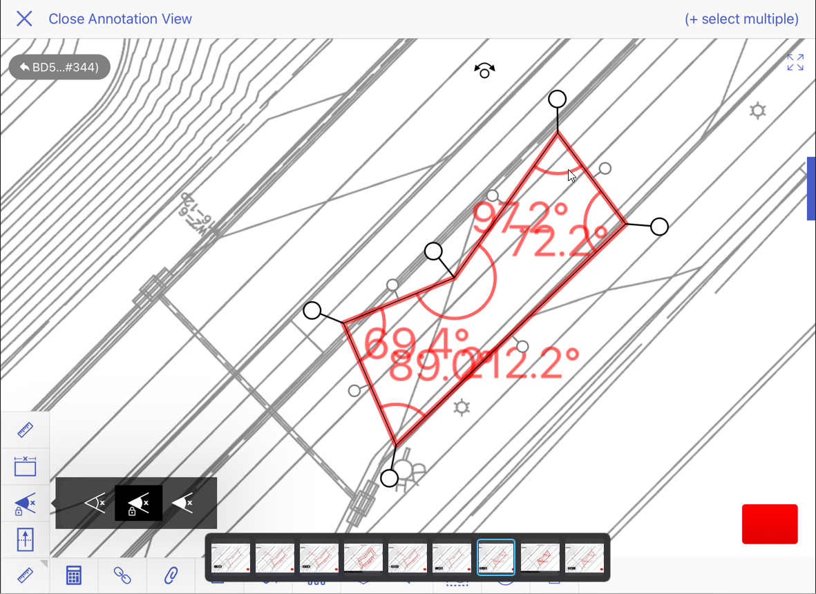 How to View Polygon Measurements in HCSS Plans