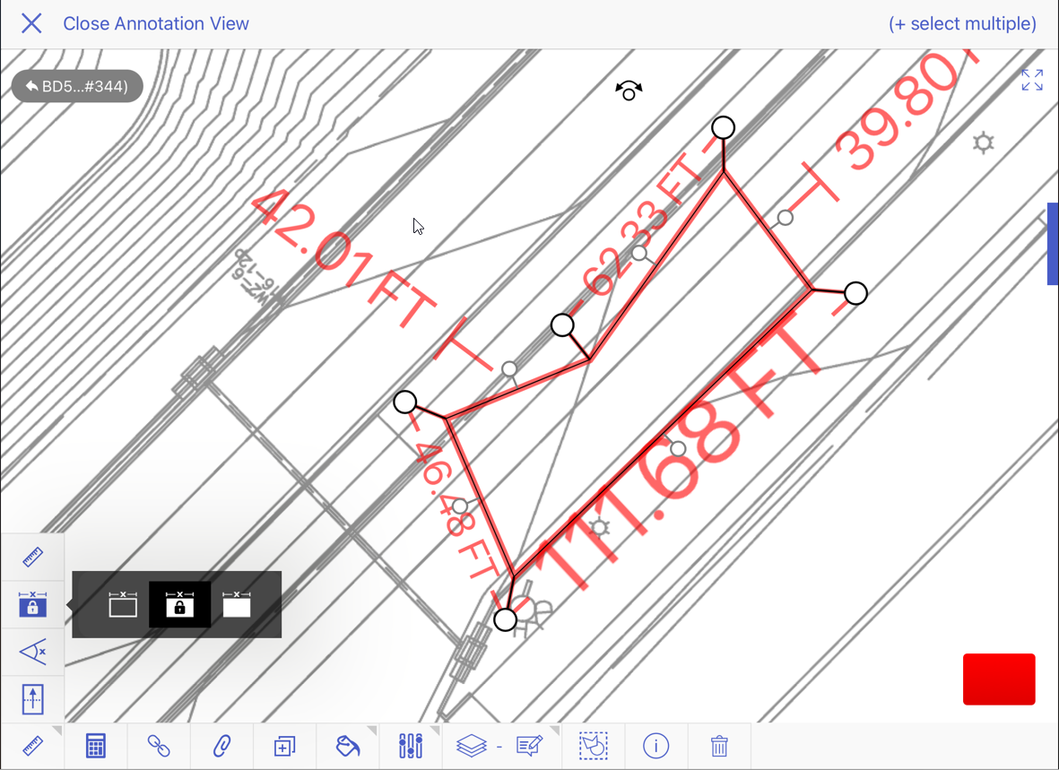 How to View Polygon Measurements in HCSS Plans