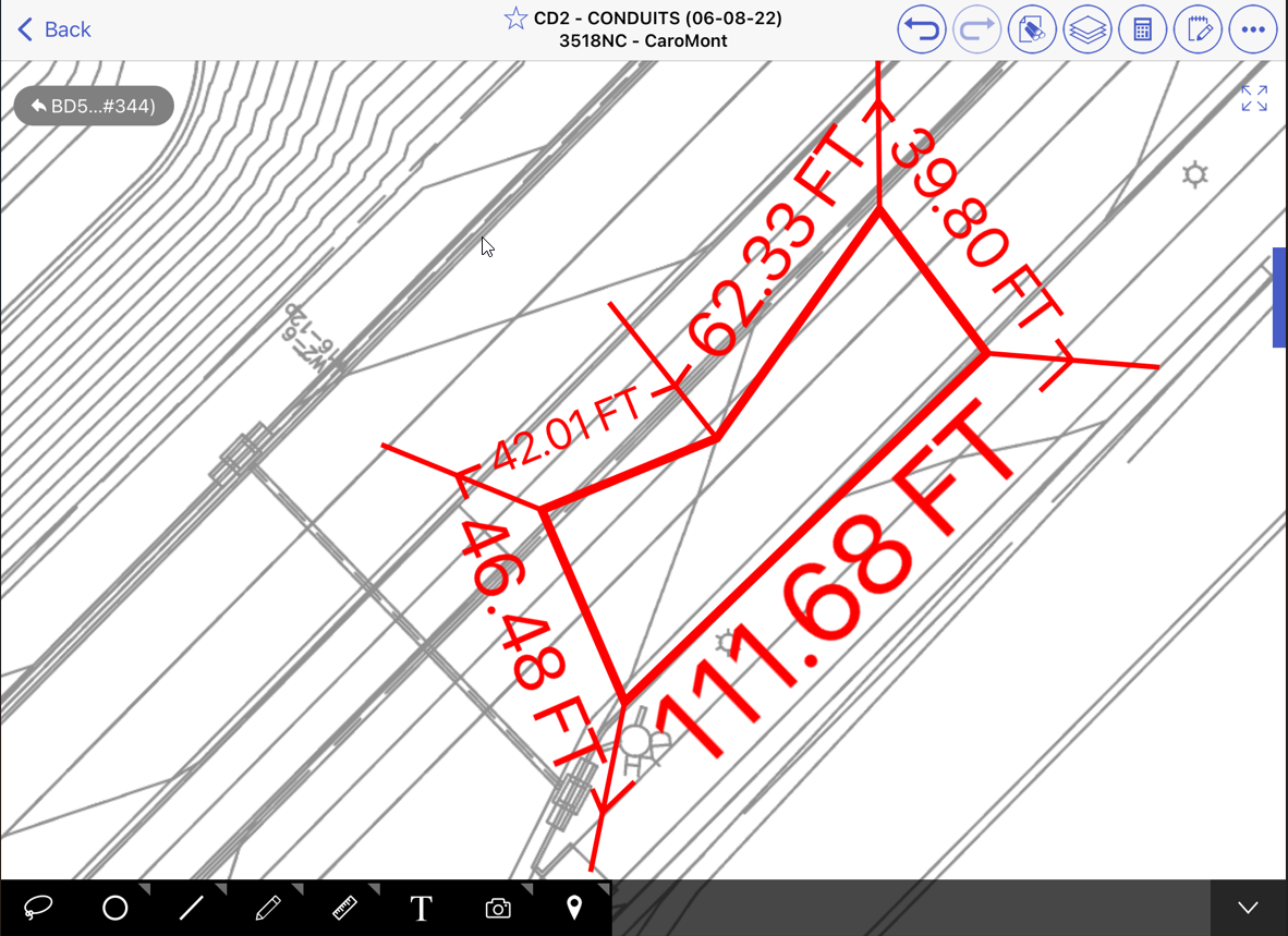 How to View Polygon Measurements in HCSS Plans