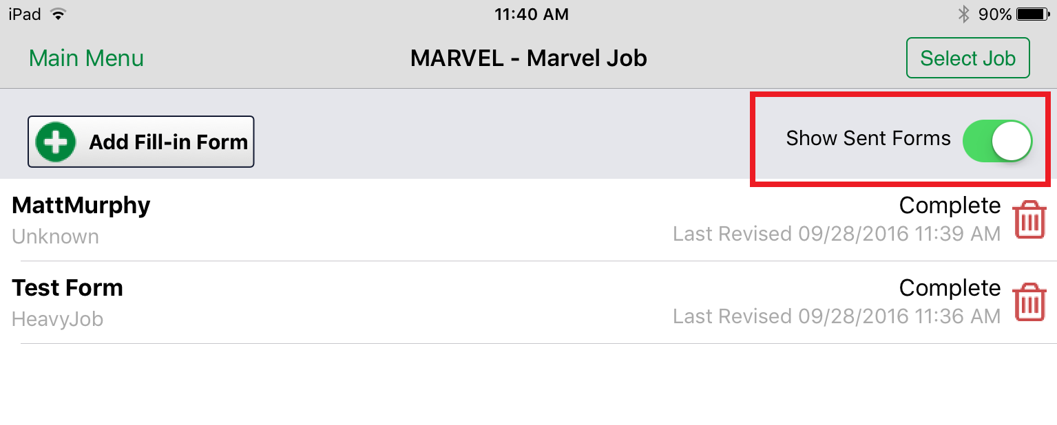 How to E-mail Fill-in Forms in HCSS Field
