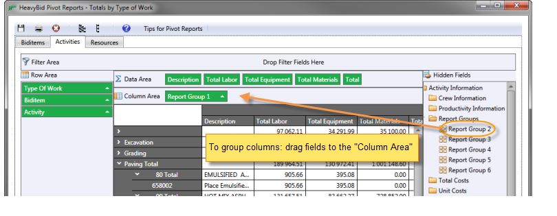 How to Create Pivot Reports