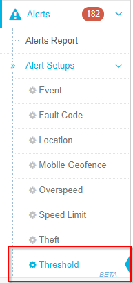 How to Create Threshold Alerts