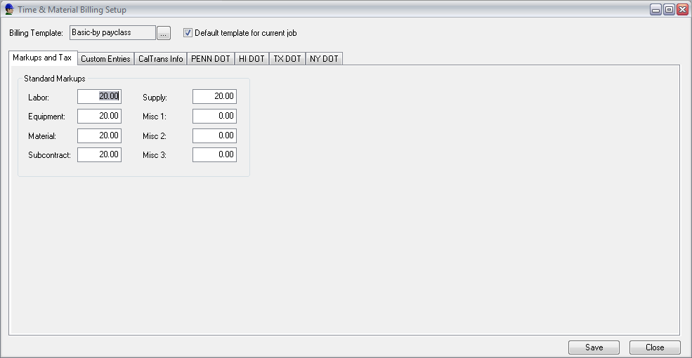 How to Apply Markup Percentages to T&M Bills