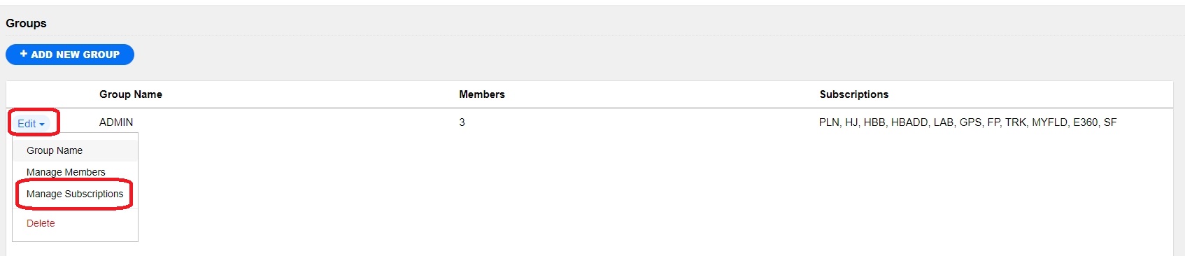 How to Add Pre-Construction Access to a Subscription Group