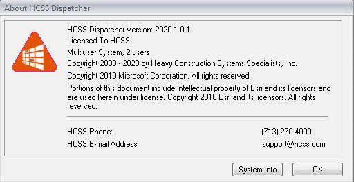How to Find the Dispatcher Version?