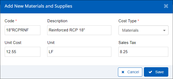How to Set up Materials/Subcontracts in HeavyJob Web