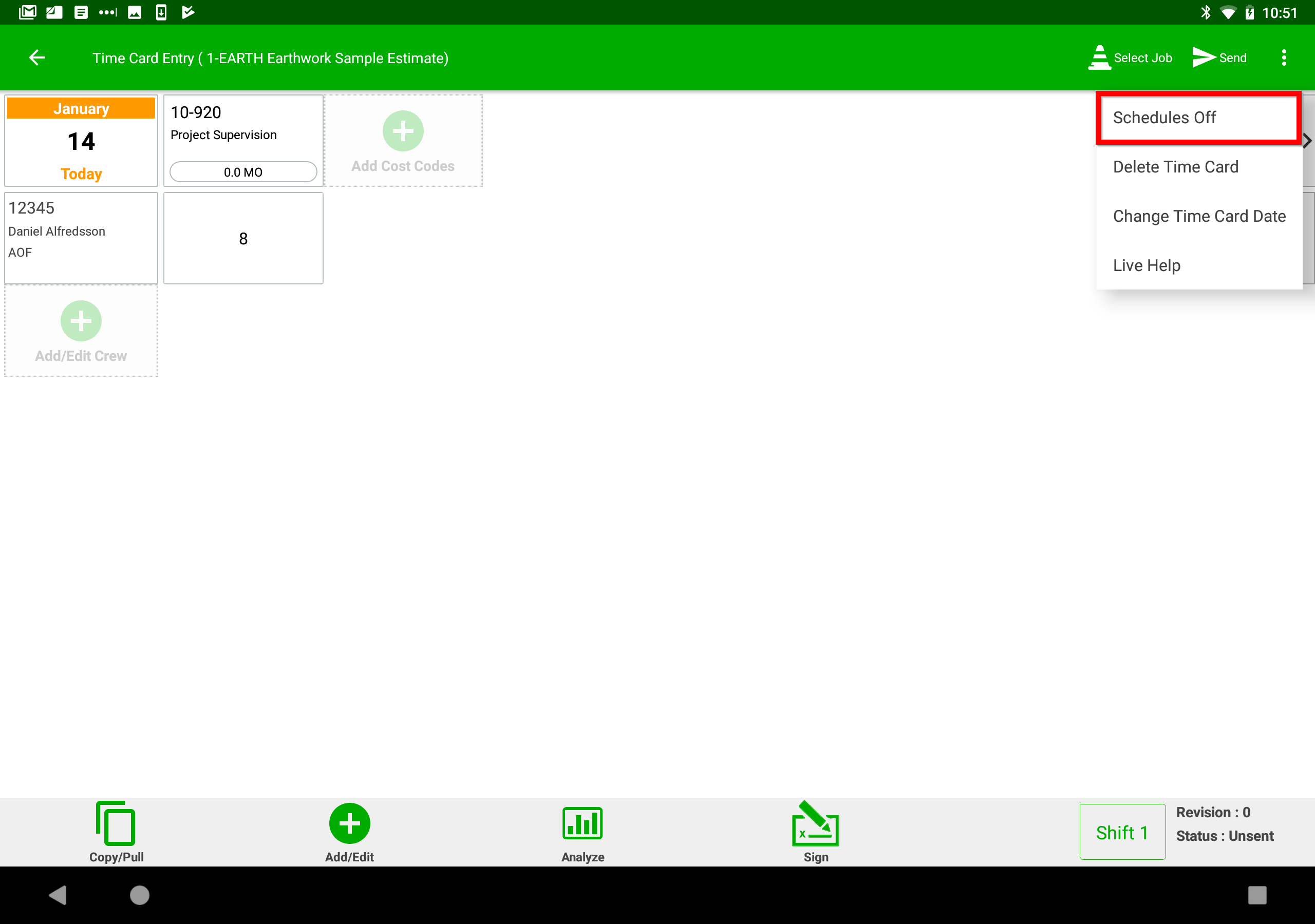 How to Enable Schedules in HCSS Field Mobile