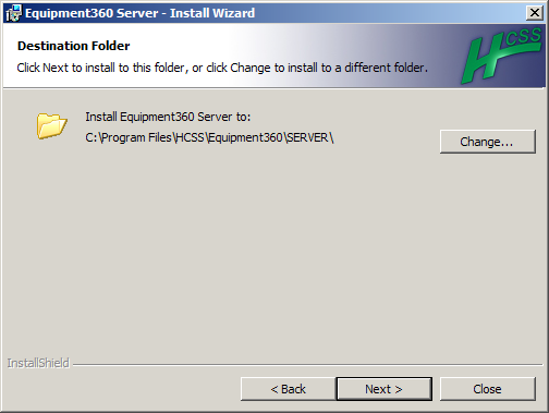 Equipment360 Server Manager Installation Guide