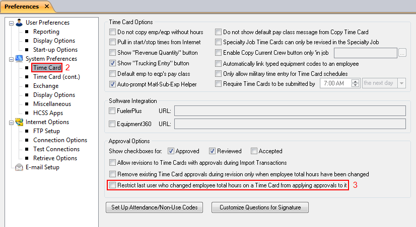 How to Enable/Restrict a Time Card from being Approved by the Last User Editing the Time Card