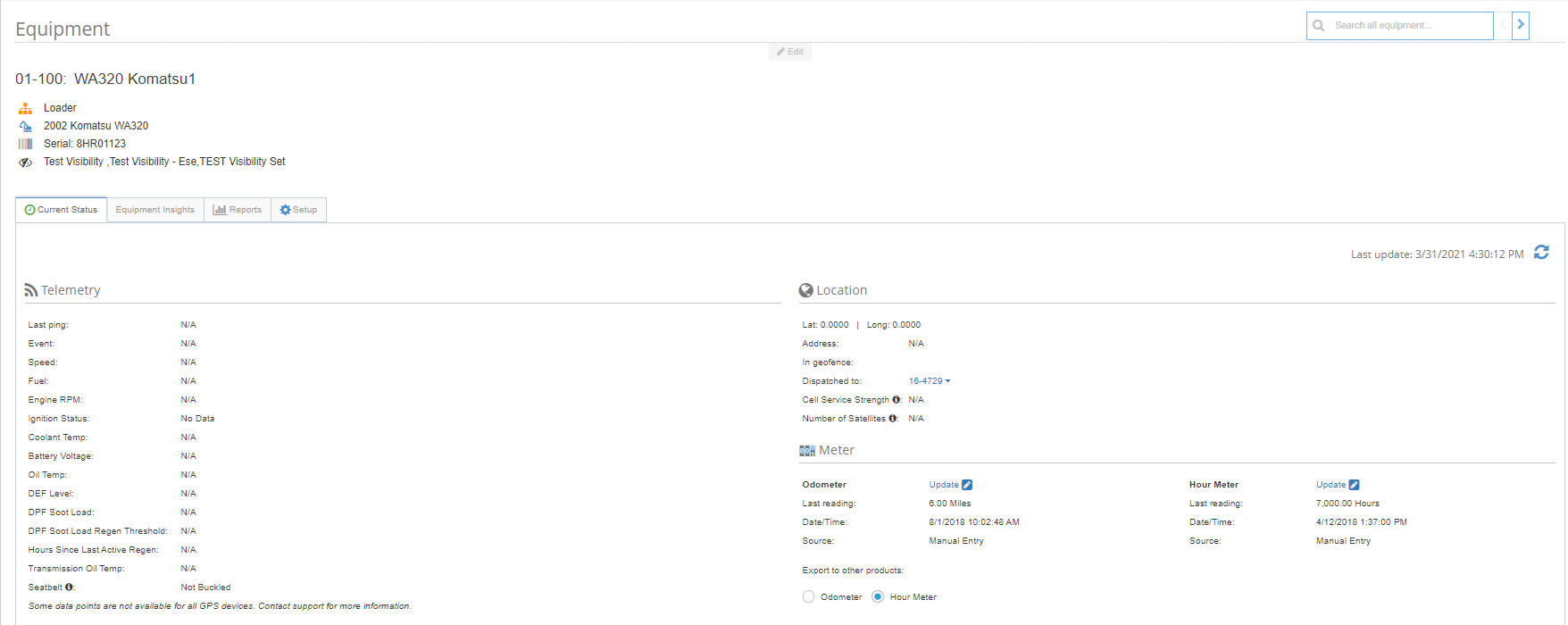 How to Assign a New GPS Unit To Existing Equipment In HCSS Telematics
