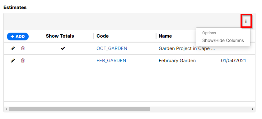 How to Link/Select an Estimate to a Project in HeavyBid Pre-Construction