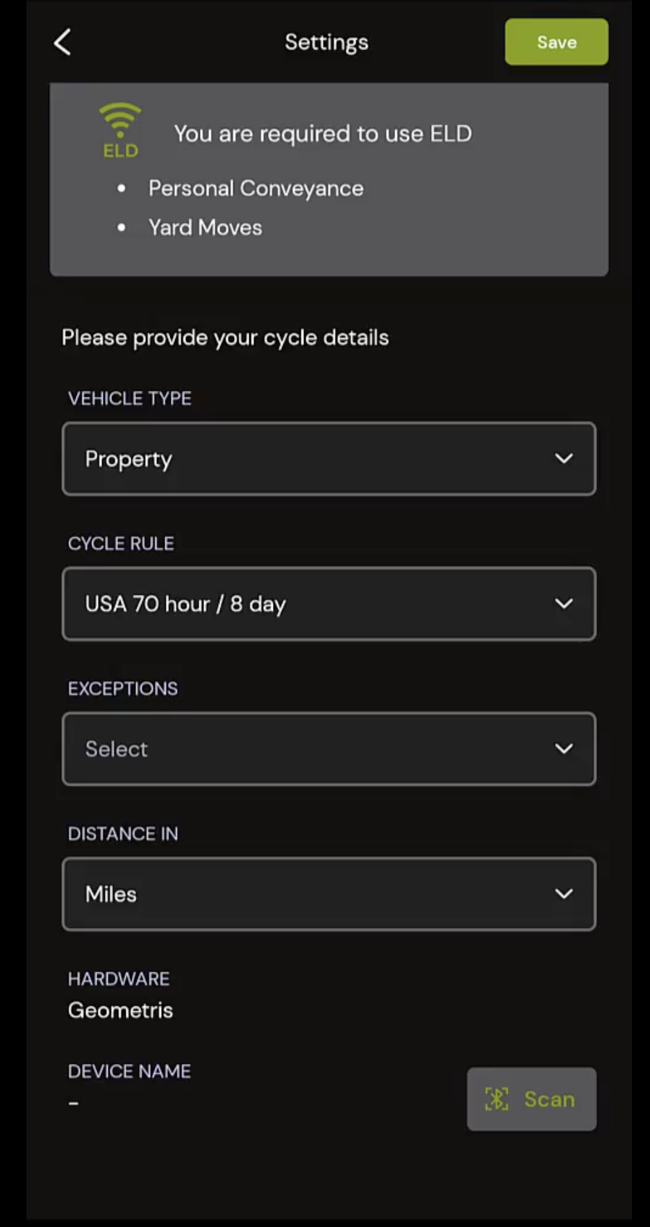 How to Manually Connect HCSS eLogs to the HCSS ELD