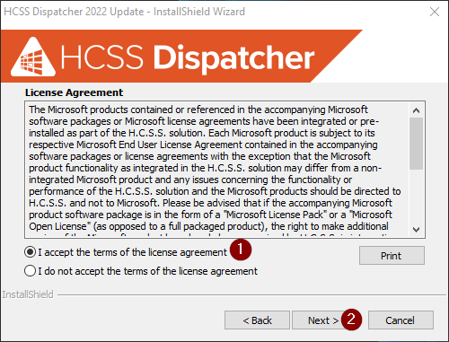 How to Update an HCSS Dispatcher Network (Multi-User) System