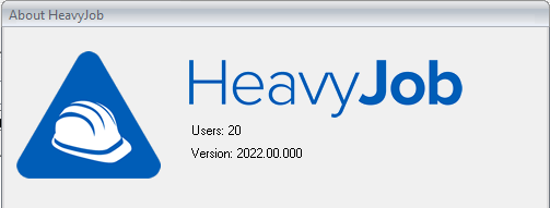 How To Check the HeavyJob Manager/Field Version